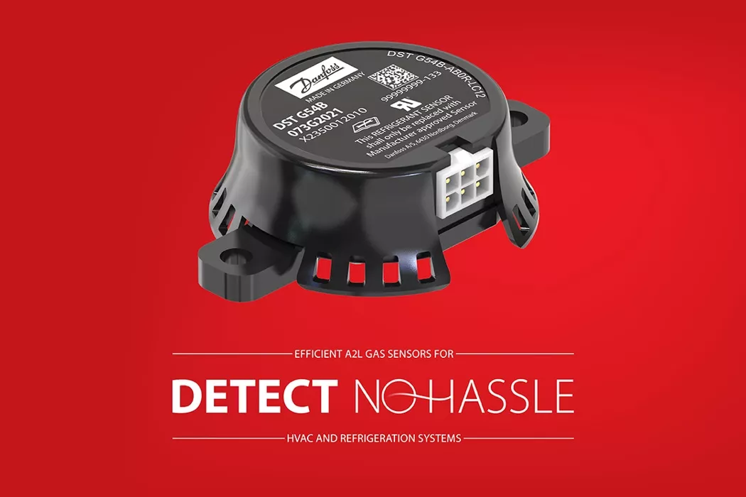 Danfoss presented new DST Gxxx A2L refrigerant detection sensors