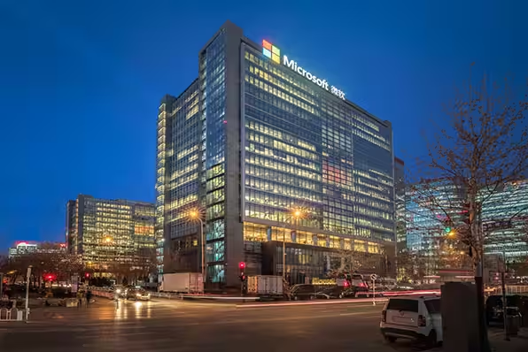 Microsoft using technologies and Johnson Controls smart building solutions