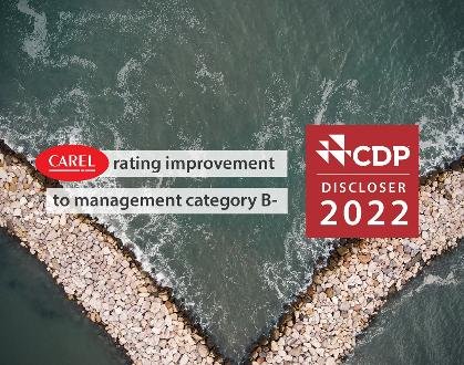 CAREL has received a “B-” rating from CDP
