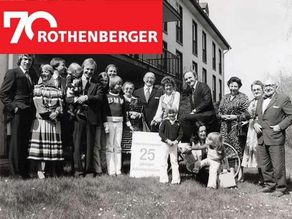 ROTHENBERGER celebrates the 70-year anniversary