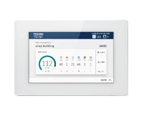 Carrier Introduces New Toshiba Carrier VRF Touchscreen Controller