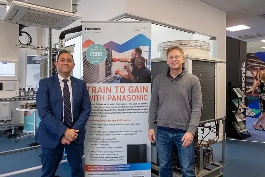 Panasonic HQ Heat Pump Training Centre in Welwyn Receives Ministerial Visit