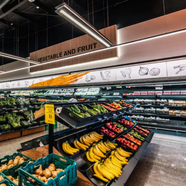 Freor equipped the supermarket in Auckland, New Zealand