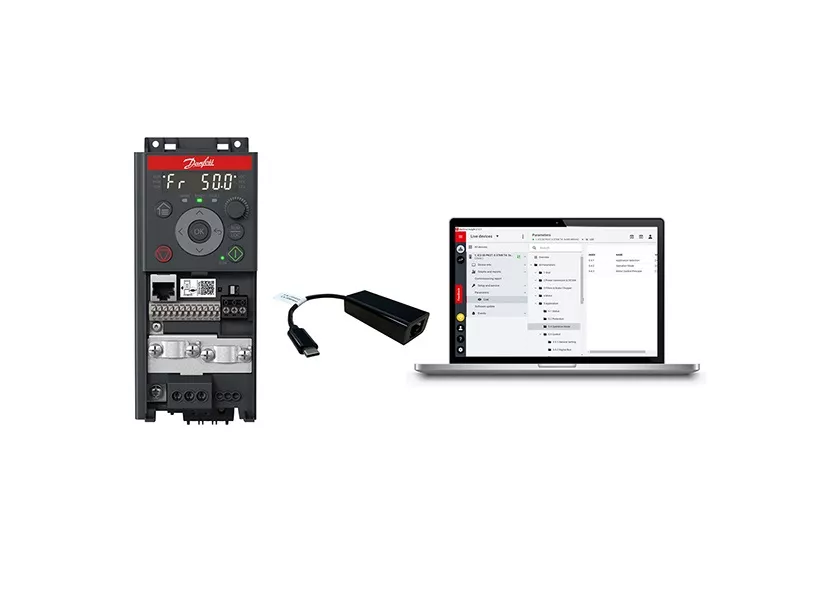 Danfoss: iC2-Micro is available with a quick adapter for PC programming