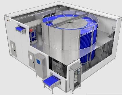 Starfrost spiral freezer boosts freezing capacity by 60% for Newburgh Foods