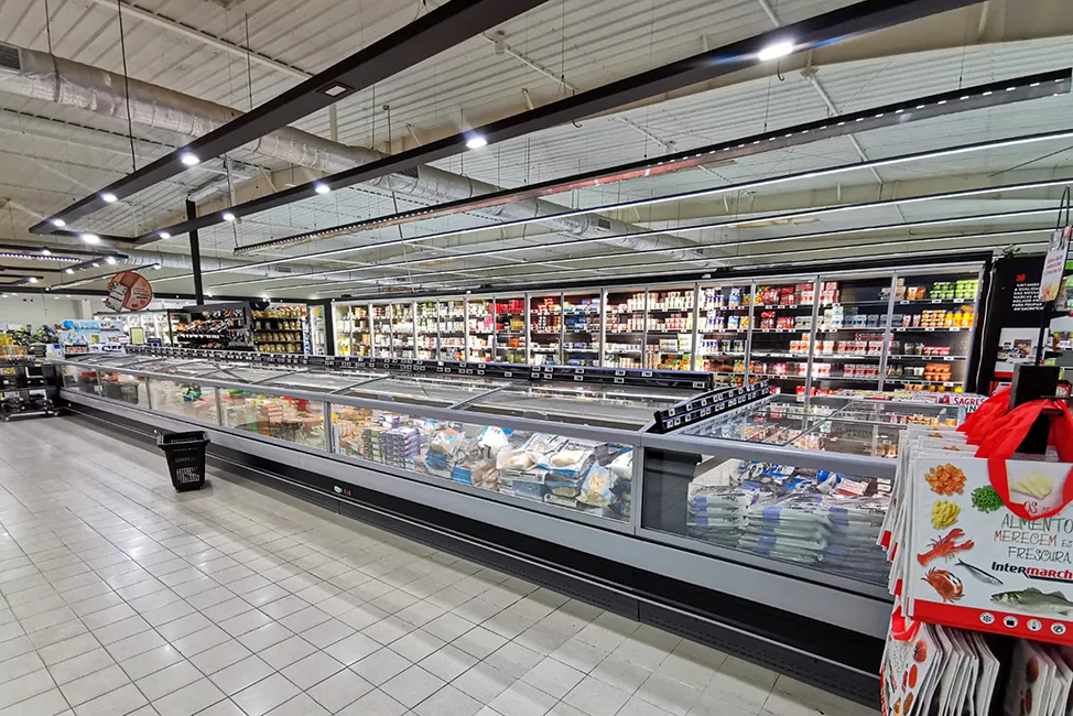 Intermarche supermarkets chose refrigeration equipment from FREOR