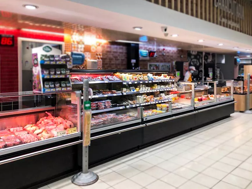 Intermarche supermarkets chose refrigeration equipment from FREOR
