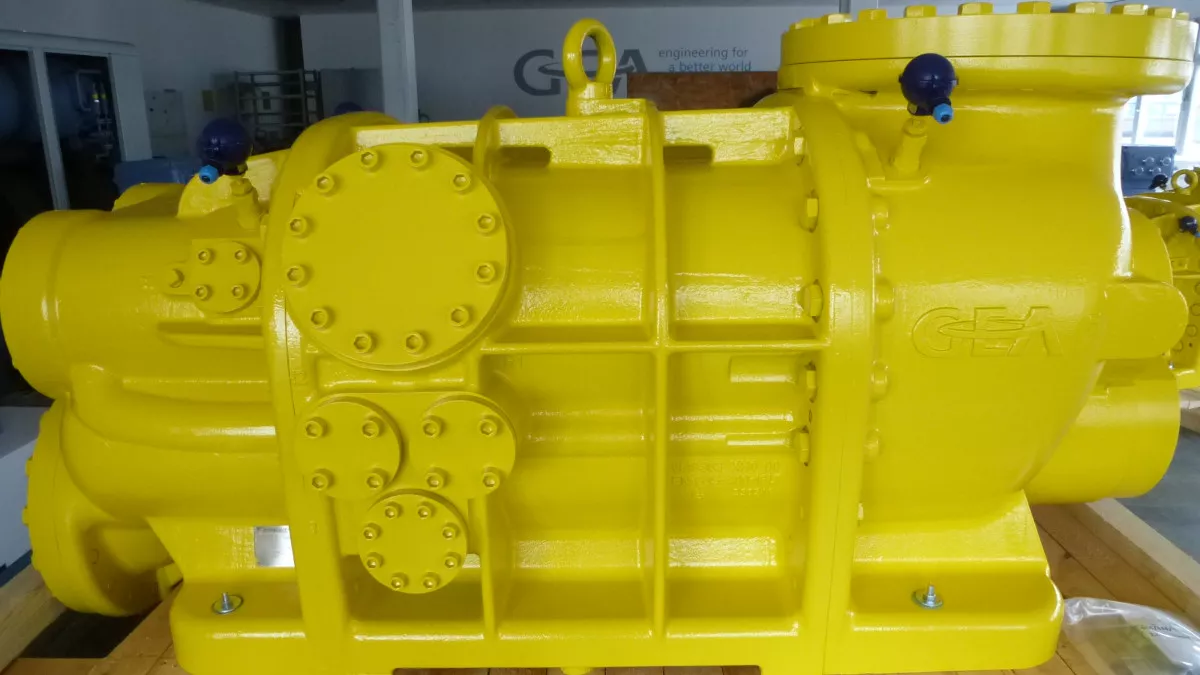 GEA compressor important component of new particle accelerator facility ...