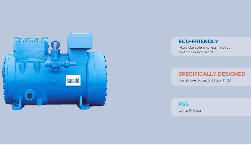 Frascold lancia la sua nuova gamma di compressori CO2 transcritici