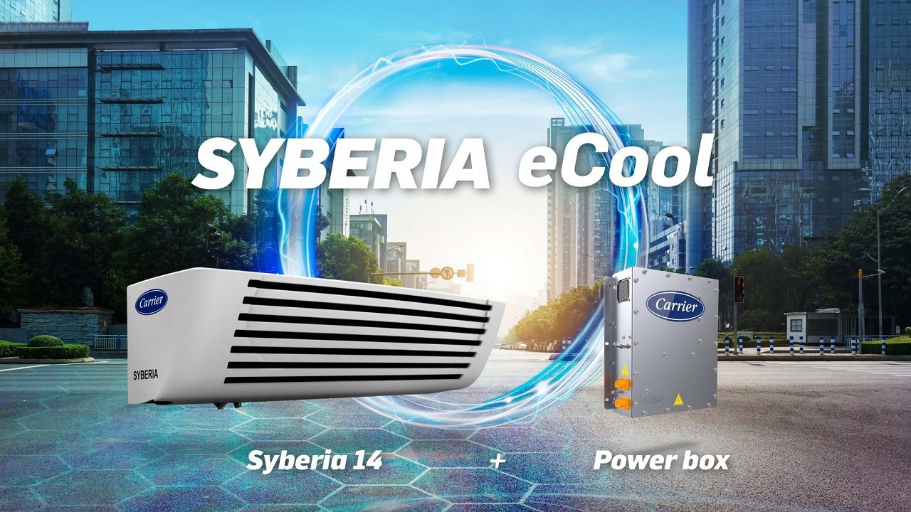 New all-electric Syberia eCool temperature-controlled unit by Carrier ...