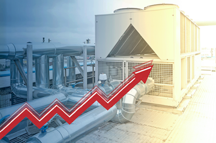 High efficiency chiller market is growing rapidly in China