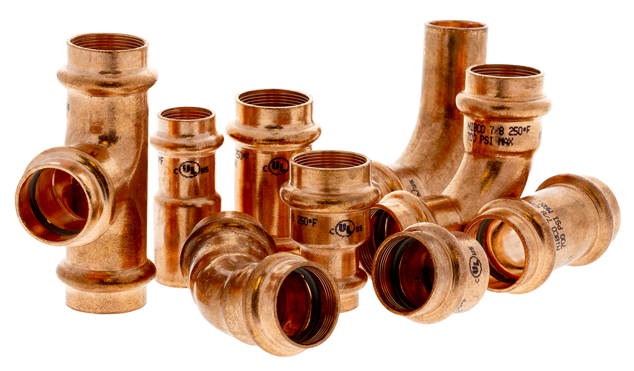 NIBCO PressACR Fittings Improves Installation Method for HVACR Applications