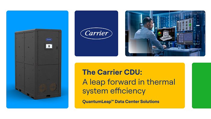 Carrier launches new Coolant Distribution Unit for liquid-cooled data ...