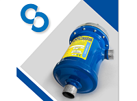 90 bar filter drier with replaceable solid core by Castel