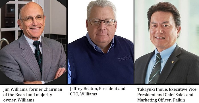 Daikin Acquires Williams Distributing
