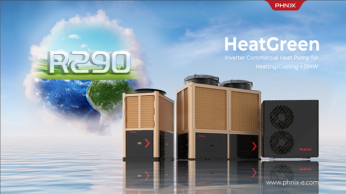 HeatGreen Series Heat Pumps Set New Standards in Commercial Heating