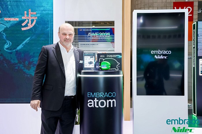 Embraco Launches Atom, Its Most Compact Variable-Speed Compressor