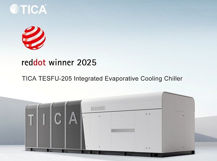 TICA Wins Red Dot Award for TESFU-205 Integrated Evaporative Cooling ...